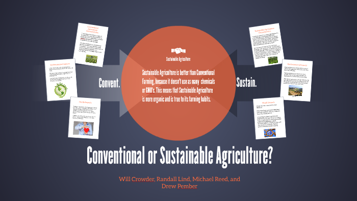 Conventional or Sustainable Agriculture by Drew Pember on Prezi