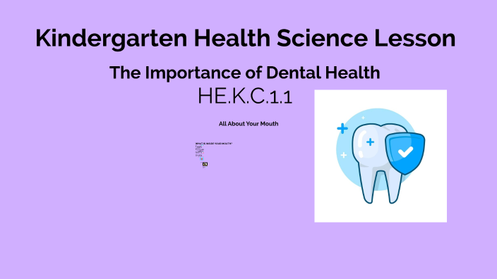 Kindergarten Health Science Lesson by Arial Rodgers on Prezi