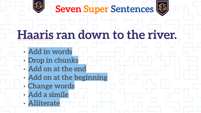 Seven Super Sentences by Rohit Bhatti on Prezi