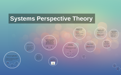 Systems Perspective Theory by Graham deGunst on Prezi