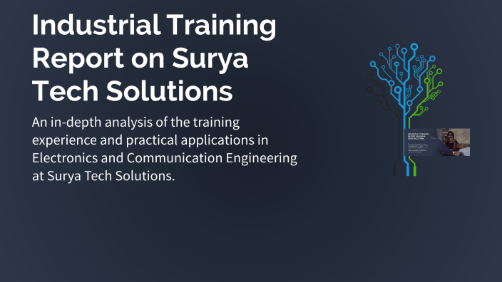 Industrial Training Report on Surya Tech Solutions by James Sesetti on ...