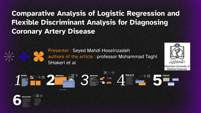 Comparative Analysis of Logistic Regression and Flexible Discriminant Analysis for Diagnosing ...