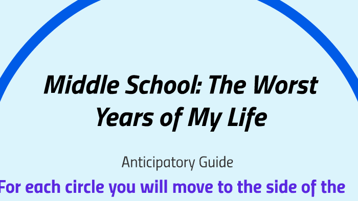Middle School: The Worst Years of My Life by KRISTEN BRAY