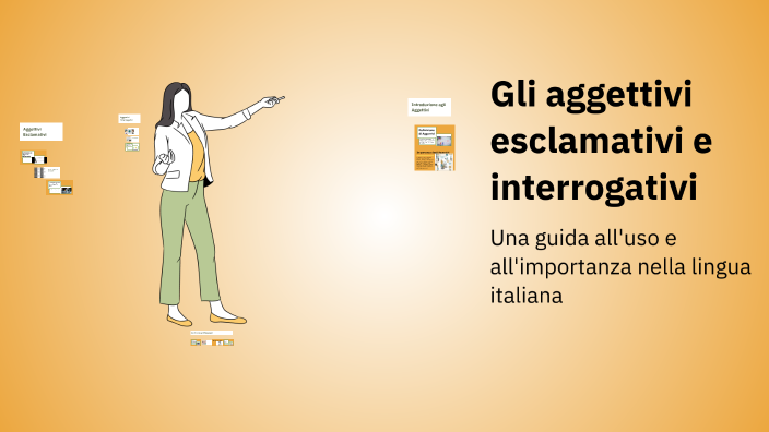 Gli aggettivi esclamativi e interrogativi by Agnese Giordano on Prezi