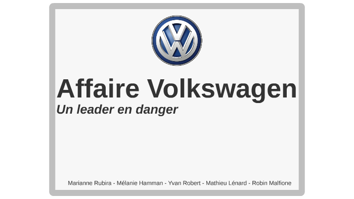 Volkswagen : by Mélanie Hamman on Prezi
