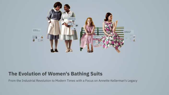 The Evolution of Women's Bathing Suits by Brigid Marie on Prezi