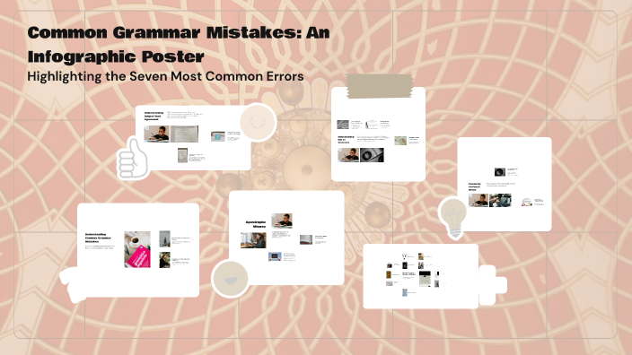 Common Grammar Mistakes: An Infographic Poster by Reza Marvashti on Prezi