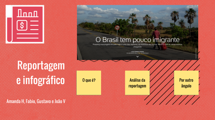 REPORTAGEM E INFOGRÁFICO by Gustavo Miguel Tres on Prezi