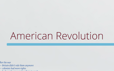 American VS French Revolution by Aldo Zagada on Prezi