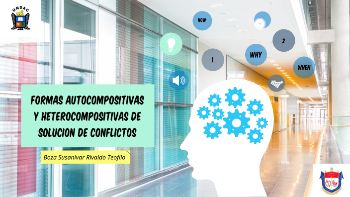 FORMAS AUTOCOMPOSITIVAS y HETEROCOMPOSITIVAS DE SOLUCION DE CONFLICTOS ...