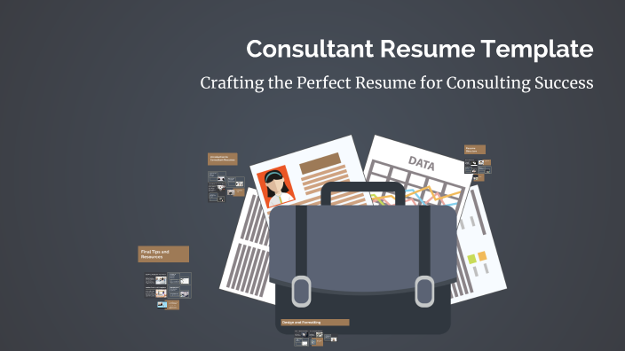 Consultant Resume Template by Alana Desfosses on Prezi