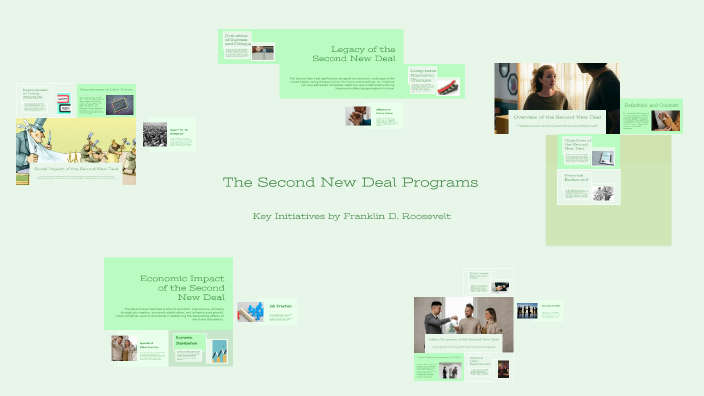 The Second New Deal Programs by Izan Ocare on Prezi