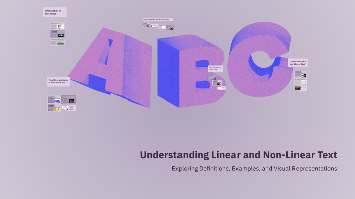 Understanding Linear and Non-Linear Text by MARBEN JOSEPH GARCIA on Prezi