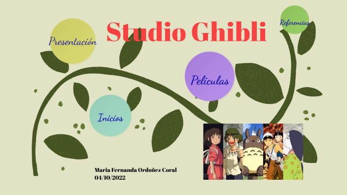 Cine studio Ghibli by MARIA FERNANDA ORDOÑEZ CORAL on Prezi