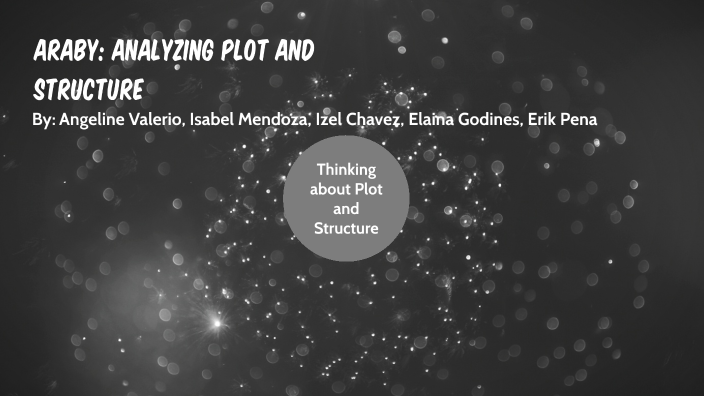 Analyzing Araby Plot and Structure by Angeline Valerio Acosta on Prezi