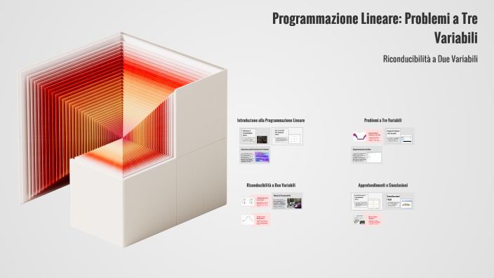 programmazione lineare con problemi in 3 variabili riconducibile a 2 by ...