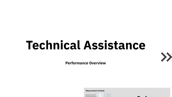 Technical Assistance by ali toofani on Prezi