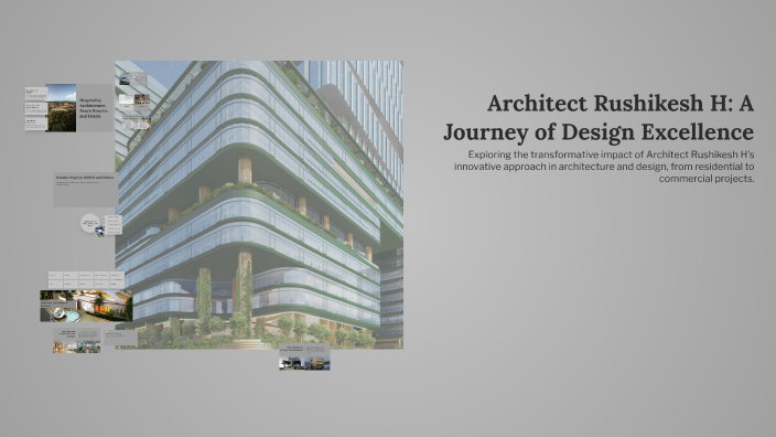 Architect Rushikesh H: A Journey of Design Excellence by sachin shirke ...