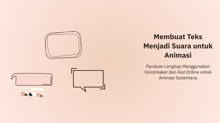 Membuat Teks Menjadi Suara untuk Animasi by Abdullah Muzakki on Prezi