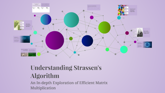 Understanding Strassen's Algorithm by E-Cell Work on Prezi