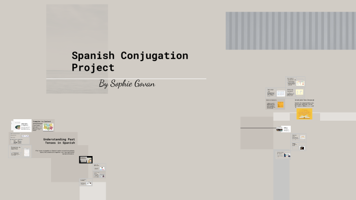 Spanish Conjugation Project by Sophie Govan on Prezi