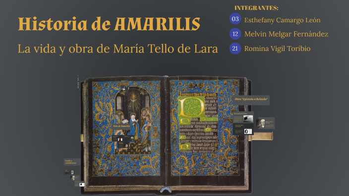 Historia de AMARILIS by Melvin Rubén Melgar Fernández on Prezi