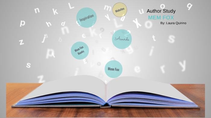 Author Study MEM FOX by: Laura Quirino by Laura Quirino on Prezi