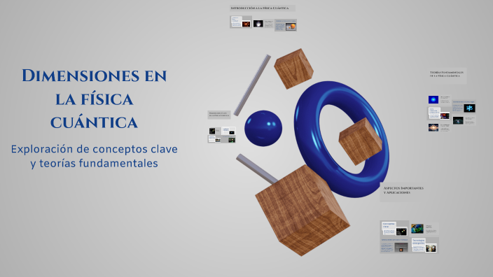 Dimensiones en la física cuántica by Alumno Prueba on Prezi