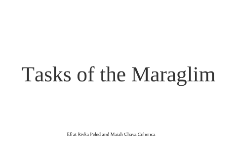 Meraglim's Tasks by Maiah Cohenca on Prezi