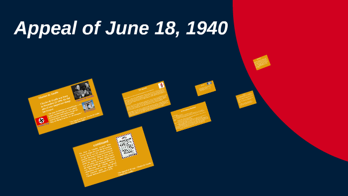 Appeal of june 18, 1940 by Karen Hernandez on Prezi