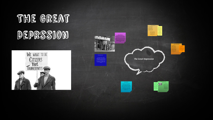 Great Depression Mind Map by Brooke McMurren on Prezi