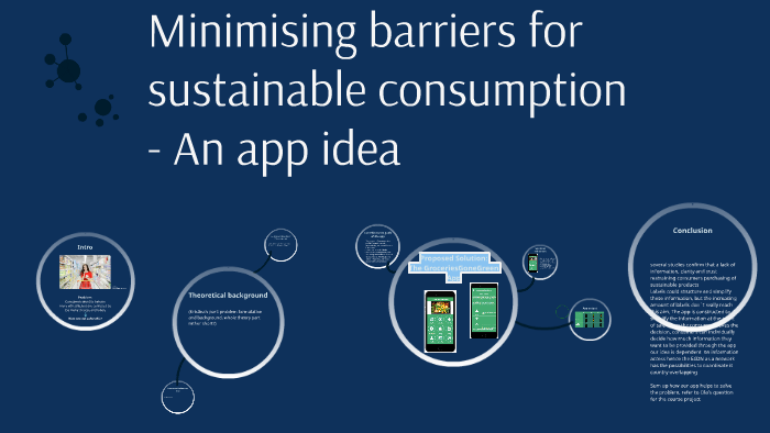 Overcoming barriers for sustainable consumption by Chiara Kerber on Prezi