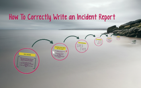 How To Correctly Write an Incident Report by Kayla Willard on Prezi