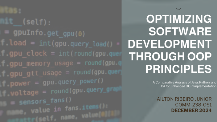 Optimizing Software Development Efficiency, Maintainability, and ... Optimizing Software Development Efficiency, Maintainability, and ...