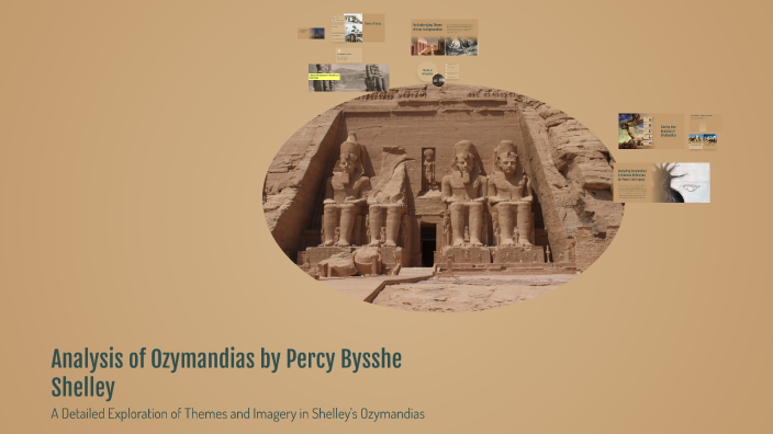 Analysis of Ozymandias by Percy Bysshe Shelley by Joubert Jankowitz on ...