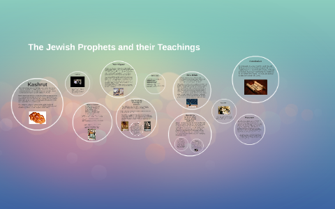 The Prophets of Judaism and how their teachings affect Modern Tradition ...