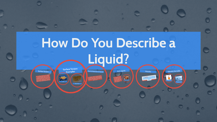 How Do You Describe a Liquid? by Chelsea Chandra on Prezi