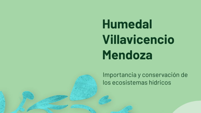 Humedal Villavicencio Mendoza by Laura Tomaz on Prezi