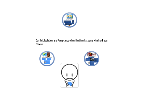 Conflict, Isolation, or Acceptance which will you choose when ...