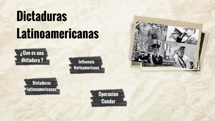 dictaduras latinoamericanas by jacobo fernandez on Prezi