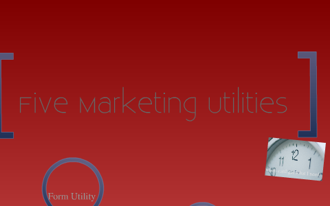 Five marketing utilities by Levi Hogan