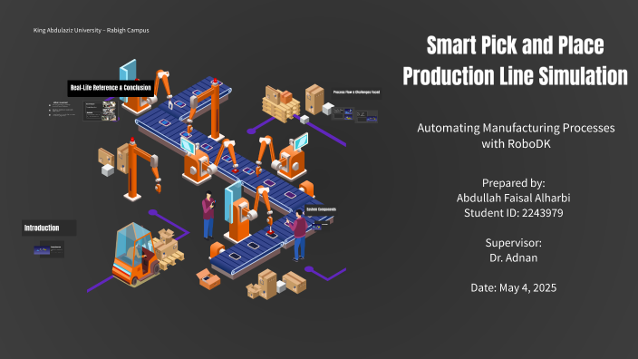 Smart Pick and Place Production Line Simulation by عبدالله الحربي on Prezi