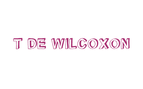 T de wilcoxon by sebastian lopez on Prezi
