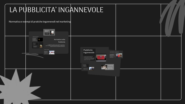 LA PUBBLICITA’ INGANNEVOLE by kevin sciuto on Prezi