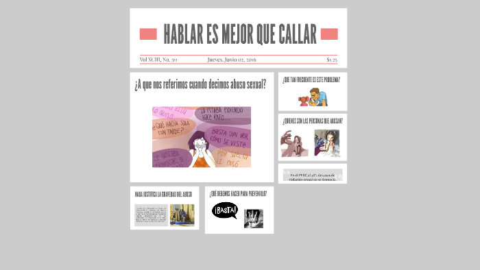 HABLAR ES MEJOR QUE CALLAR by hector quispe on Prezi