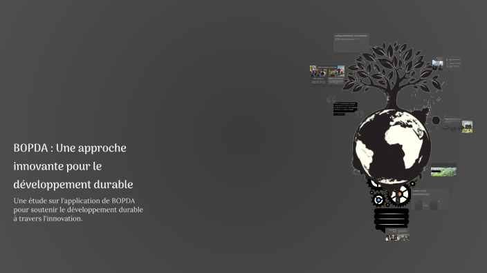 BOPDA : Une approche innovante pour le développement durable by Vincent ...