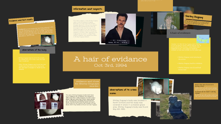 A hair of evidance Oct 3rd, 1994 by Natalie Smith on Prezi