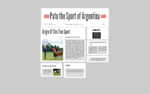 Pato the Sport of Argentina by Andrew Meservey on Prezi