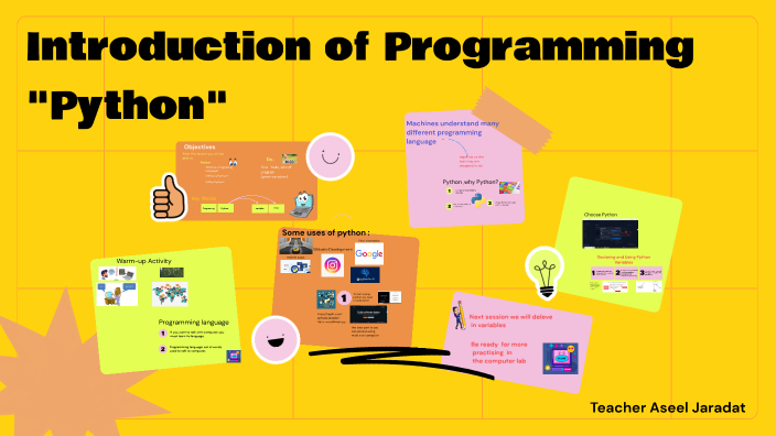 Introduction of Programming by aseel jaradat on Prezi