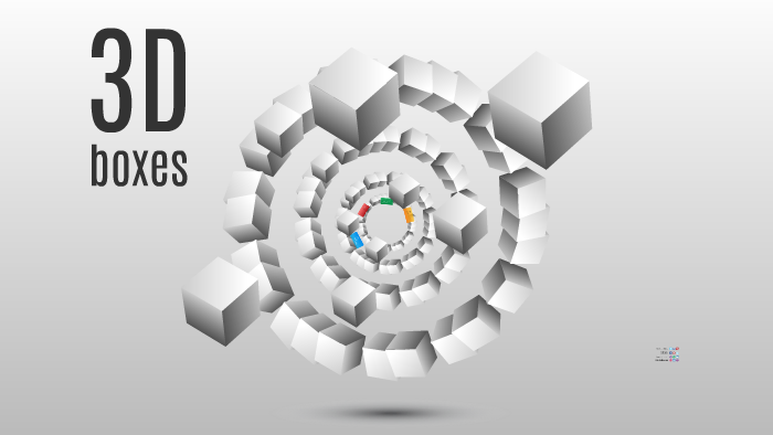 3D boxes Prezi template by Prezi Templates by Preziland on Prezi